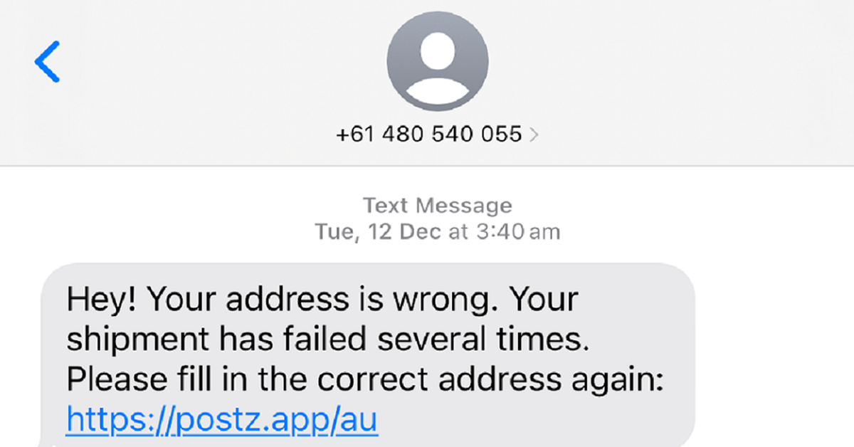 Parcel delivery text scam going wild this Christmas: What to do if you ...
