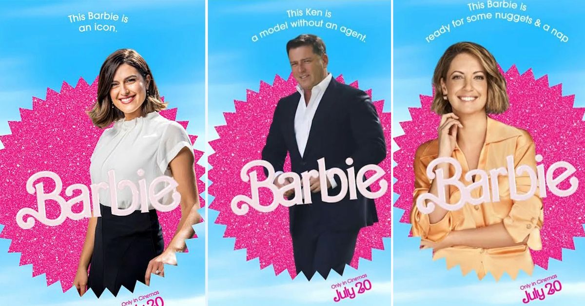 Today hosts get the Barbie poster treatment