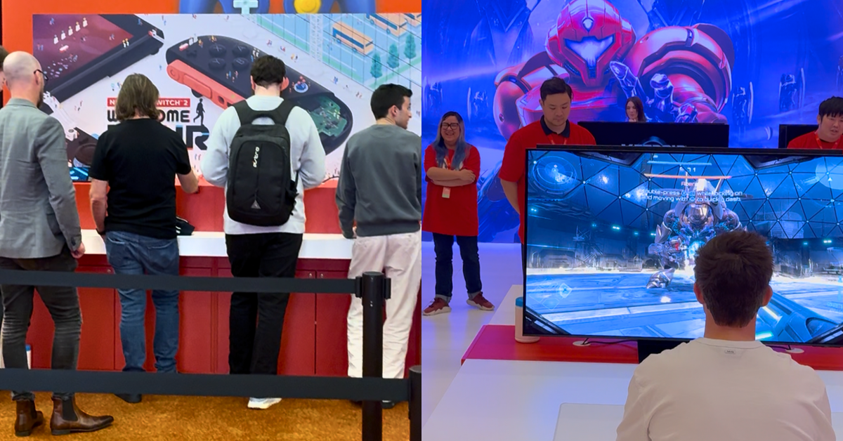 Aussies get early hands-on with the Nintendo Switch 2