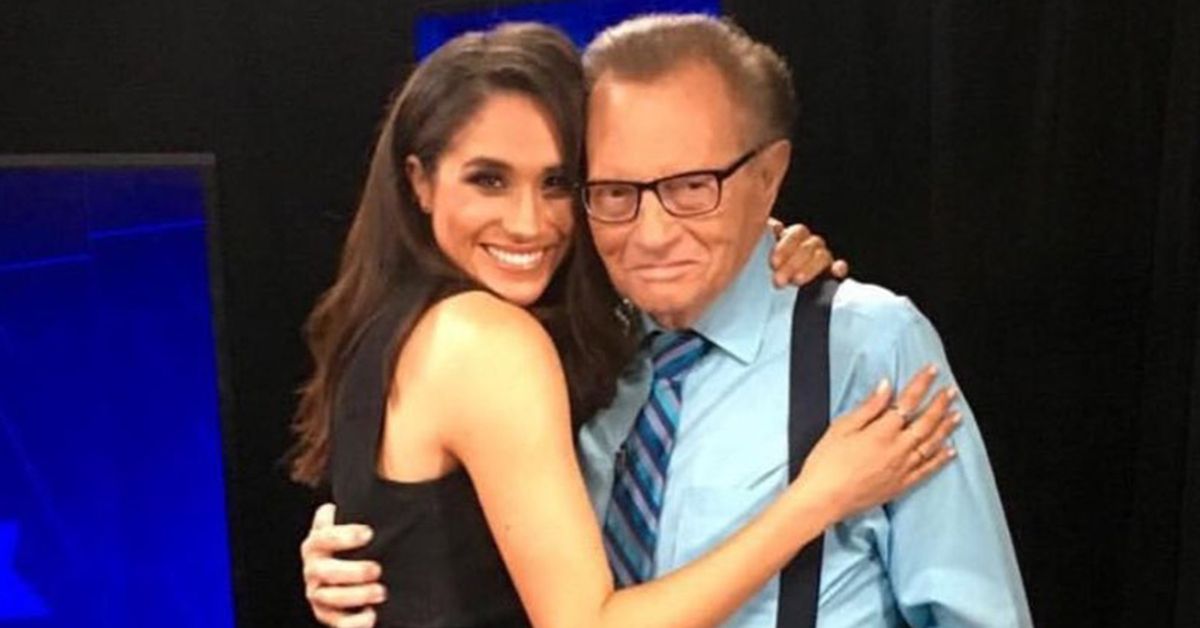 Larry King's interviews with Meghan Markle resurface after TV icon's ...