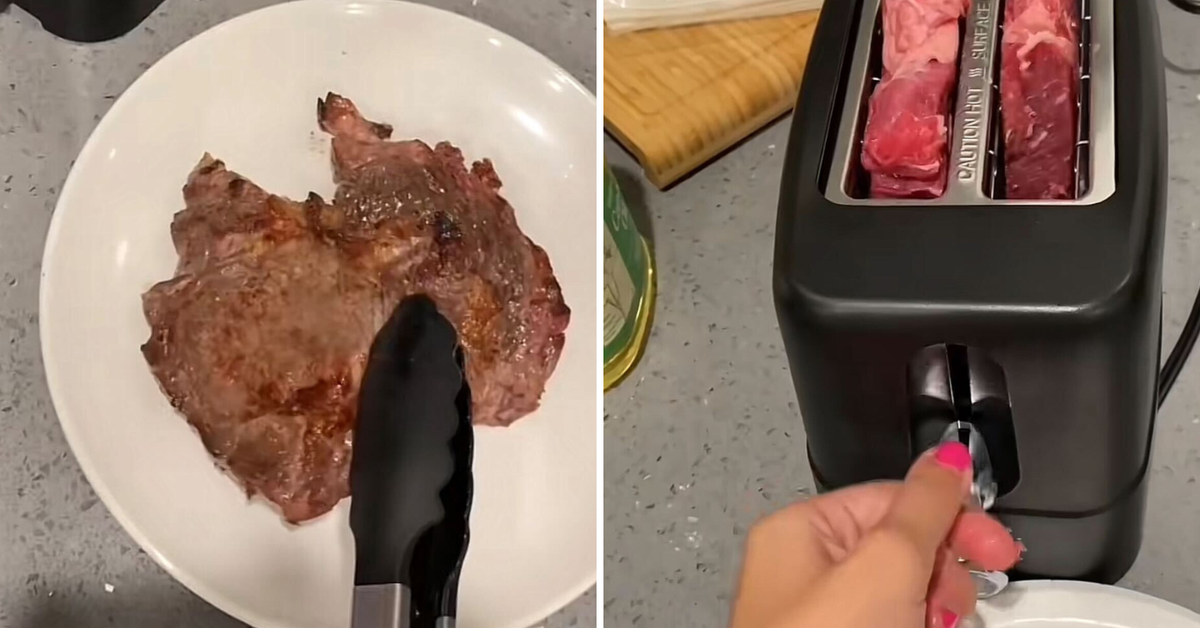 Fire fighters warn viewers over steak toaster hack - 9Kitchen