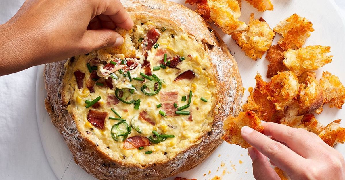 Cob Loaf Recipes: How to make classic recipes including spinach, dips ...