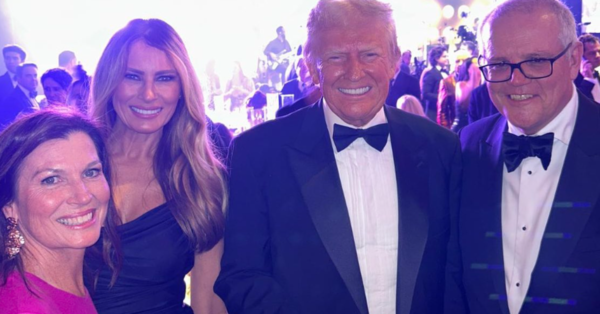 Donald Trump: Former PM Scott Morrison celebrates New Year's Eve with ...