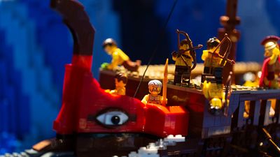 LEGO Masters 2019: Henry and Cade's mind-blowing LEGO Poseidon - nine ...