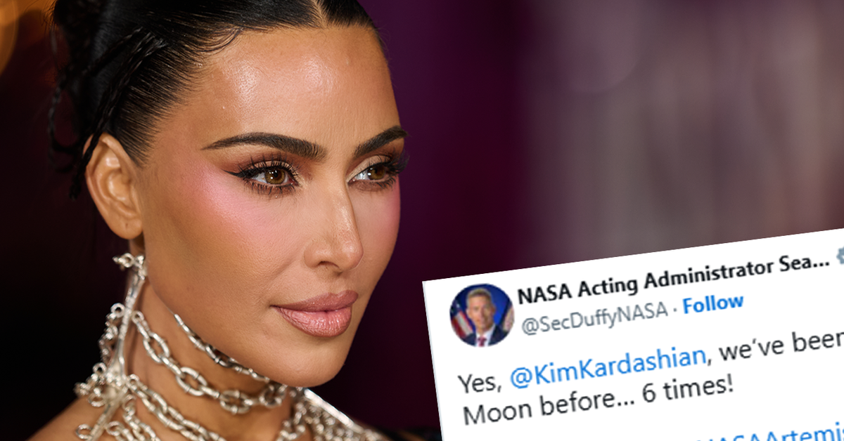 Kim Kardashian: NASA responds to SKIMS founder's claim moon landing ...