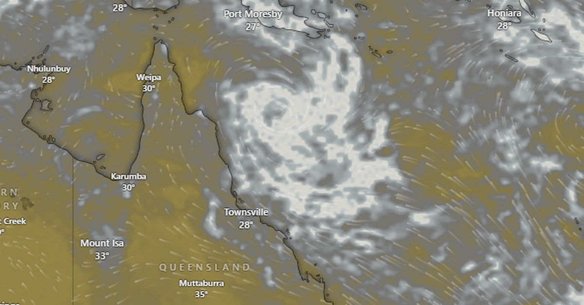 Queensland weather forecast: Chance of tropical cyclone developing in ...