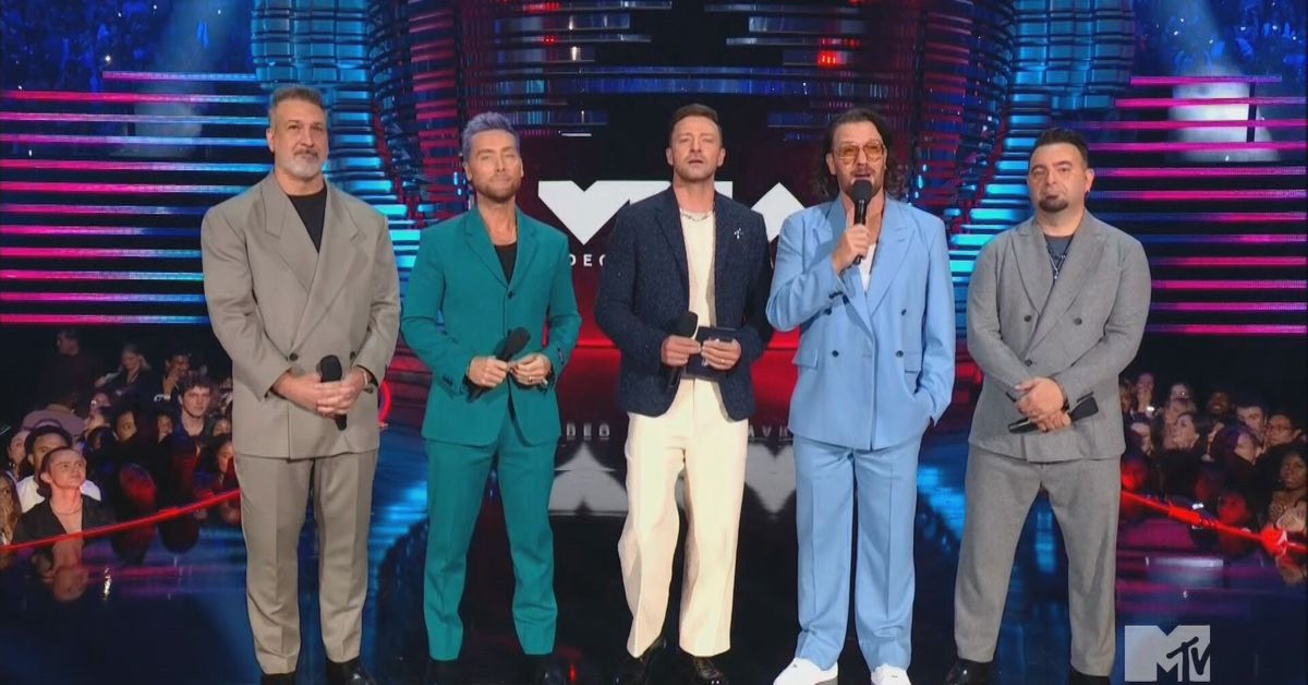 MTV VMAs 2023: '90s band NSYNC officially reunites on stage - 9Celebrity