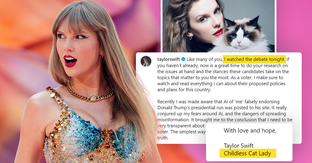 Taylor Swift endorses Kamala Harris: Everything to know about why Taylor Swift signed off her ...