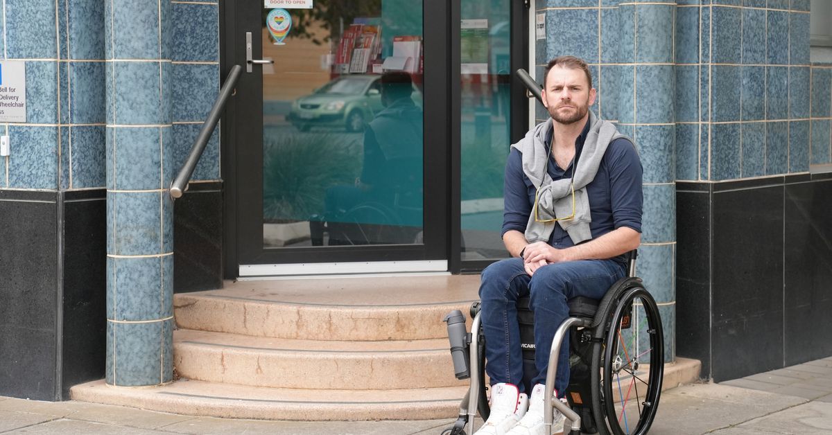 Mark Butler: Shane uses a wheelchair. He ran into a glaring problem at ...