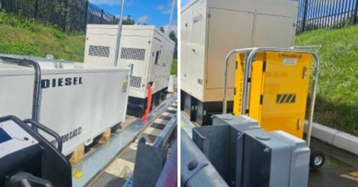 Sydney buses: Fleet of electric buses being charged by diesel ...