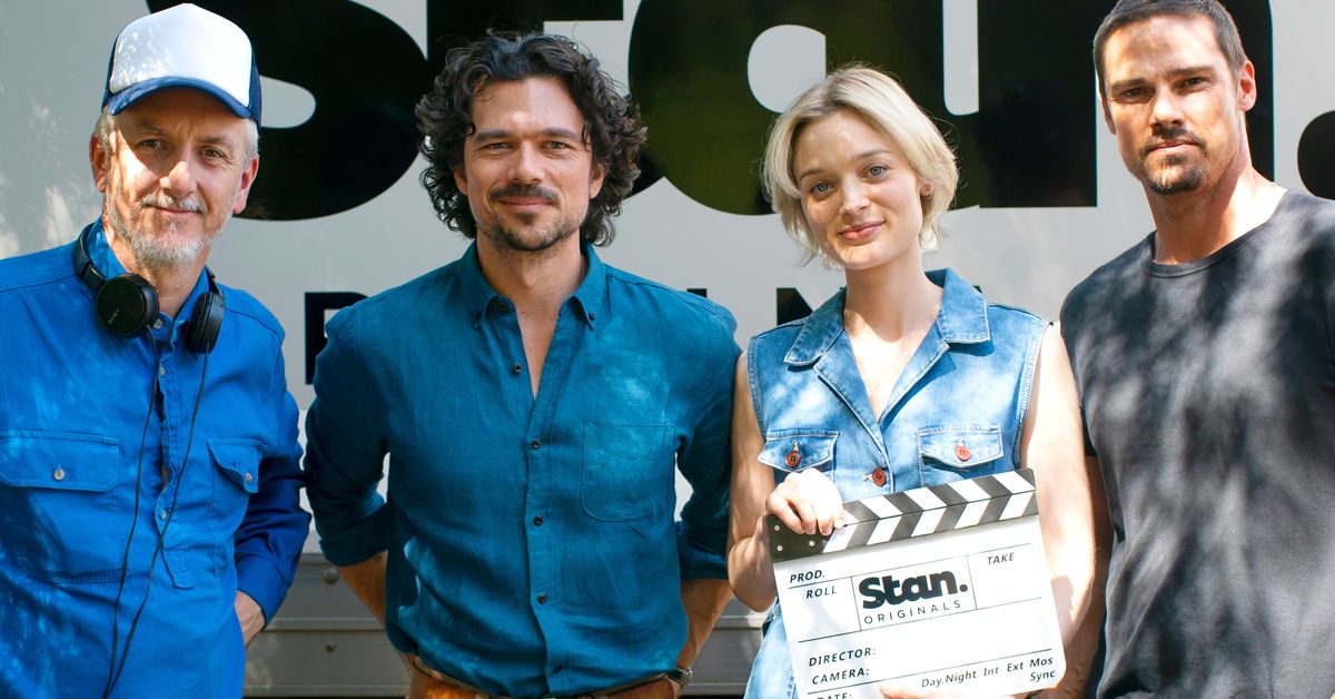 Stan Original Series Scrublands: Luke Arnold, Bella Heathcote and Jay ...