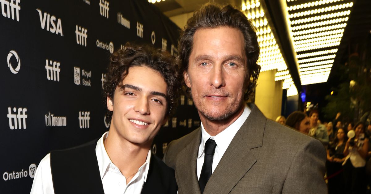 Matthew McConaughey hid son Levi's surname from director in audition ...