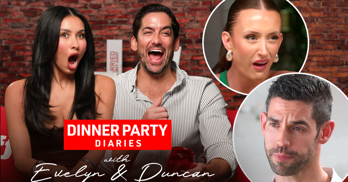 MAFS 2025 Exclusive: Dinner Party Diaries with Evelyn and Duncan ...