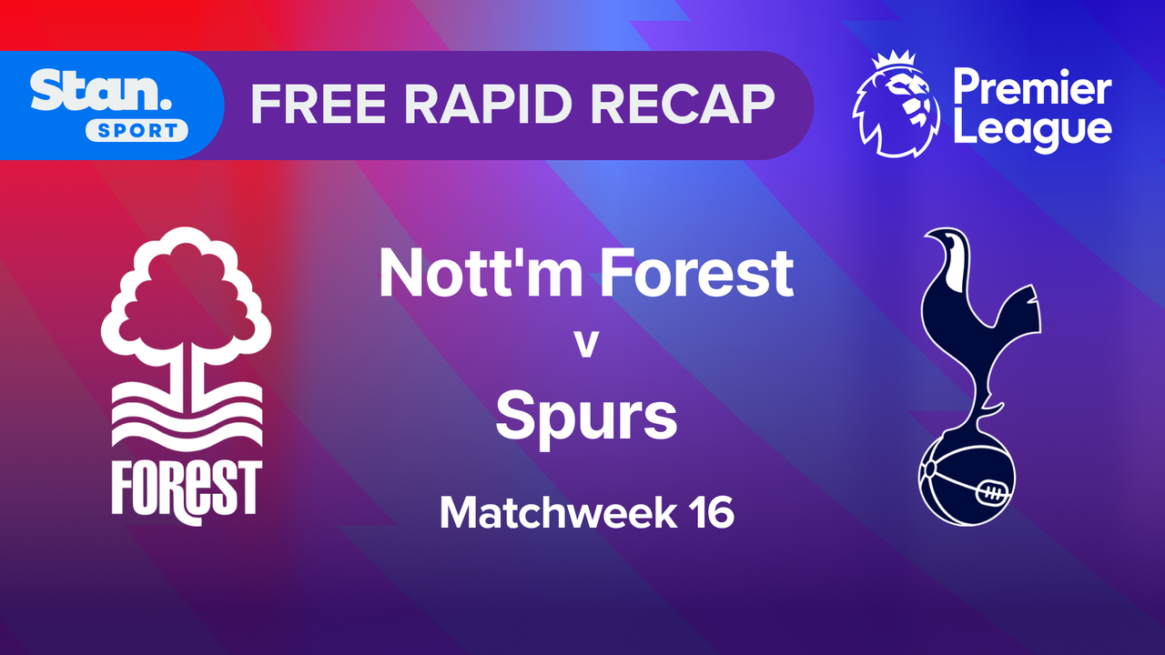 Watch Premier League - Season 2025/2026 - Rapid Recap | MW16: Nott'm ...