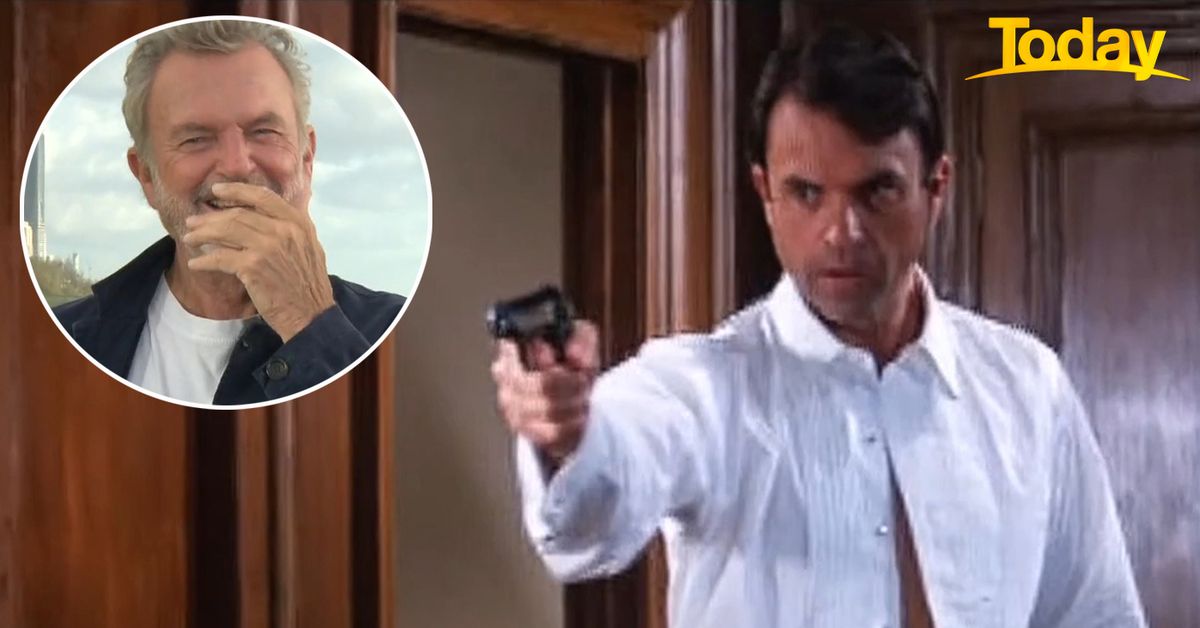 Sam Neill 'embarrassing' James Bond screen test footage emerges