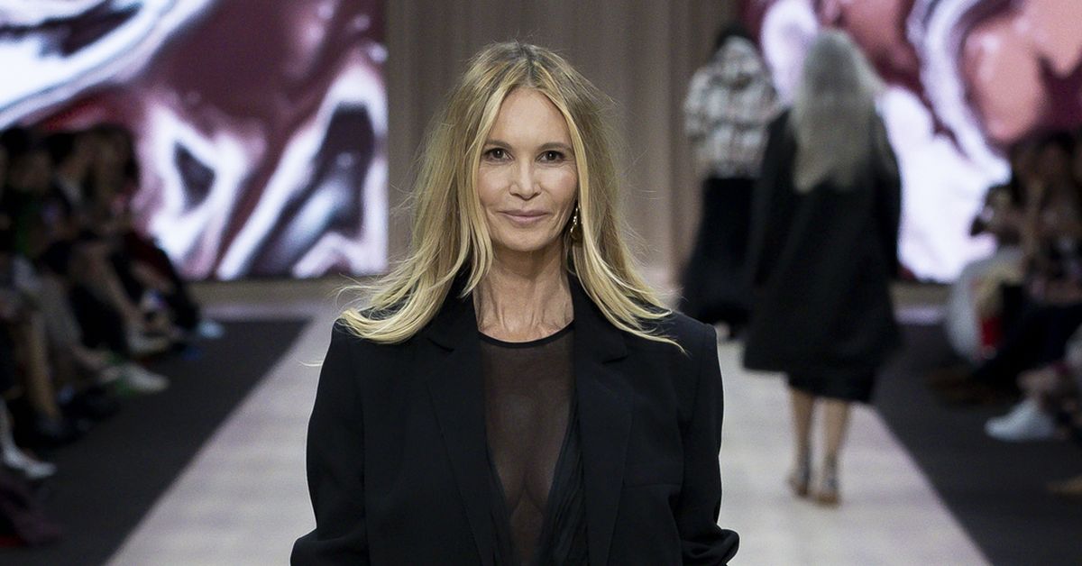 Elle Macpherson returns to the runway at Melbourne Fashion Festival ...