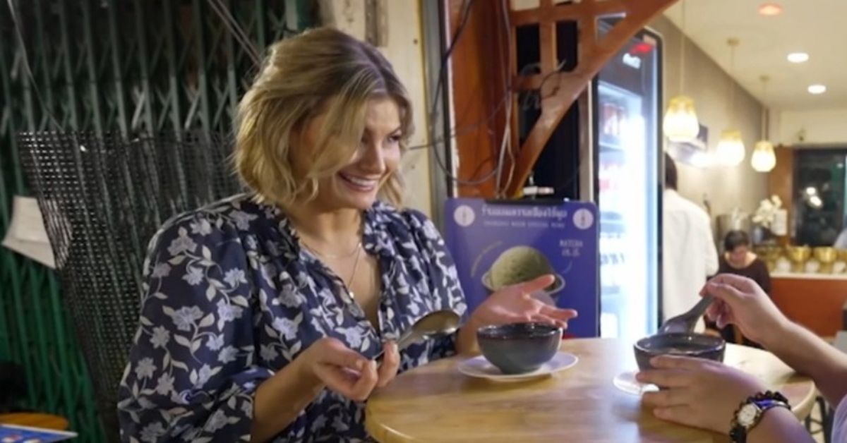 Getaway: Sam McClymont joins a food tour in bustling Bangkok