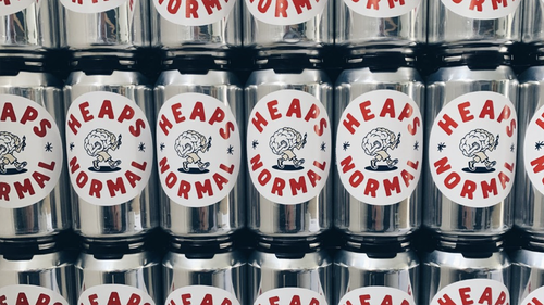 Heaps Normal alcohol-free beer: These cans made three mates millions by ...