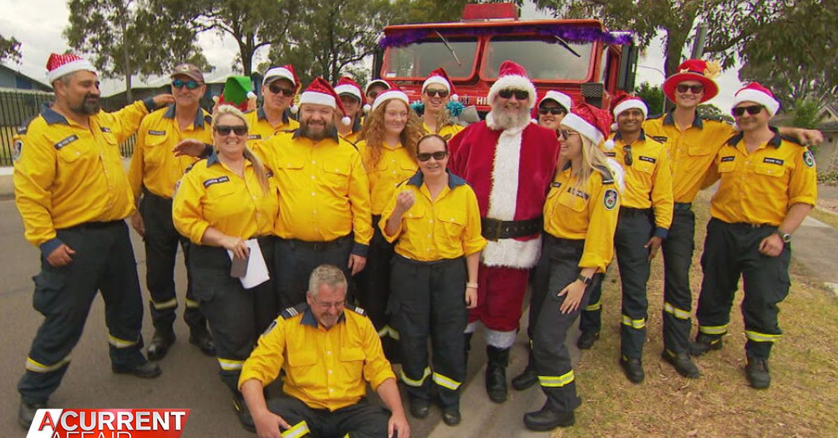 A Current Affair: Santa joins forces with Rural Fire Service to spread ...