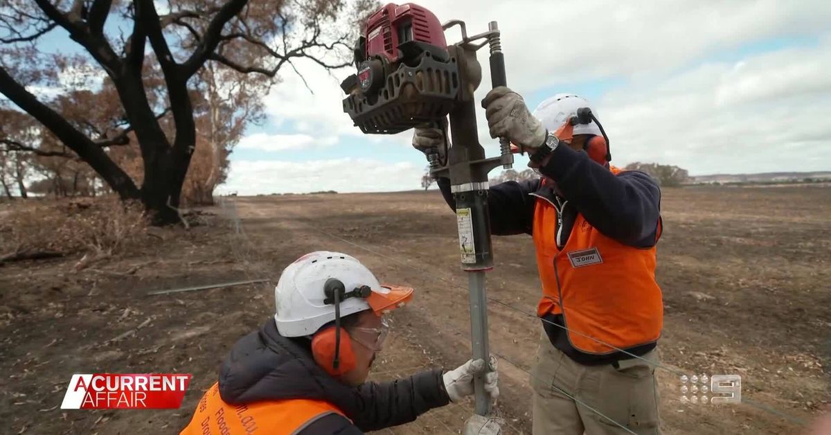 A Current Affair: The volunteers rebuilding bushfire-ravaged towns one ...