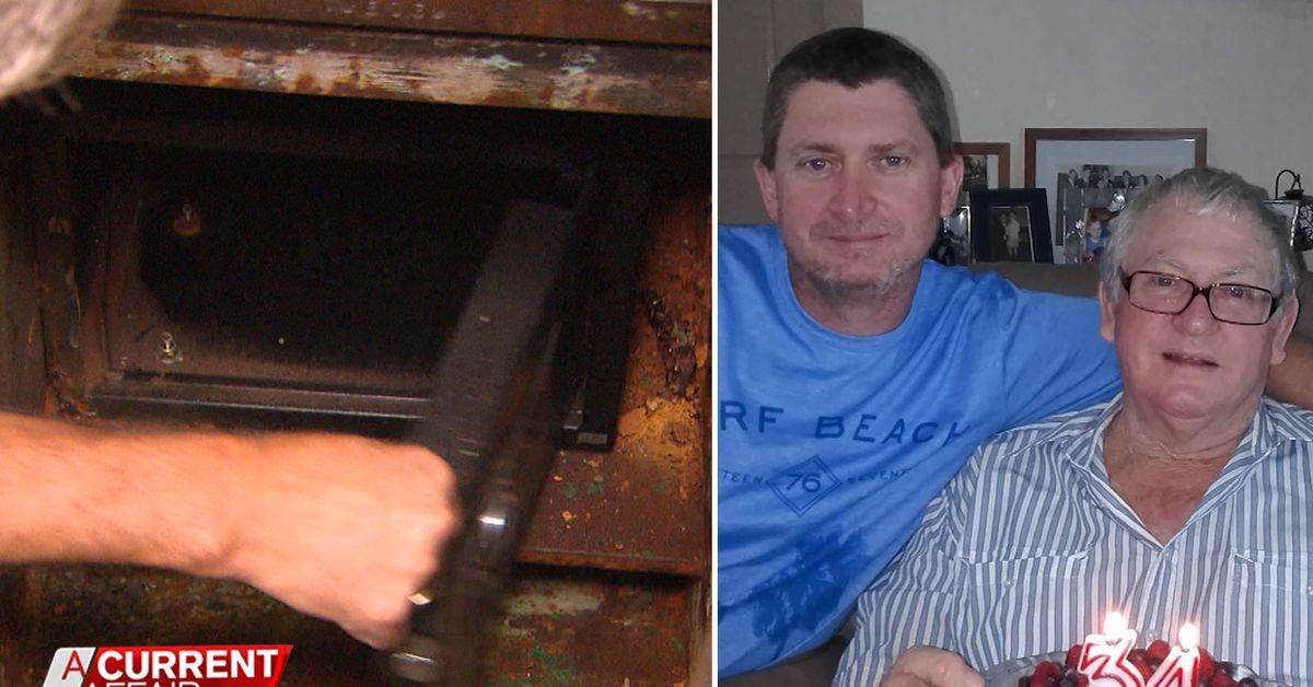 Father's regret over not using a bank after being robbed by son