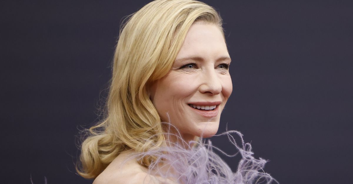 Cate Blanchett dons 'world first' plant-based Stella McCartney piece at the BAMBI awards in ...