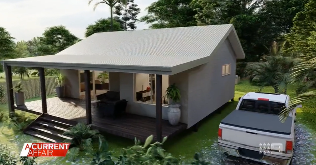 A Current Affair: iBuild flatpack homes people can own and build themselves