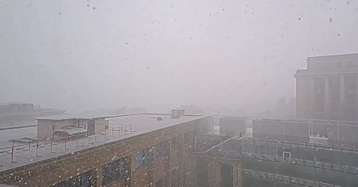 Massive hail storm shuts down metros in Paris