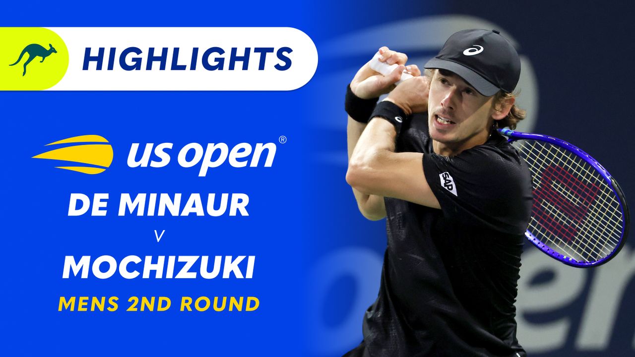 Watch US Open Tennis - Season 2025 - 2nd Round Highlights | Alex de ...