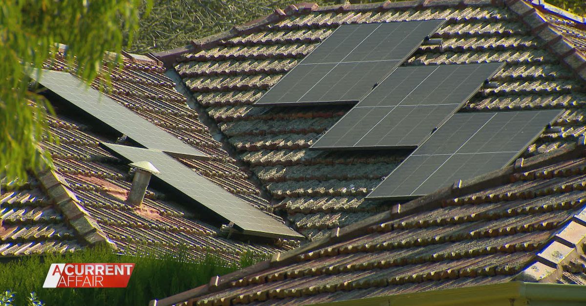 A Current Affair: Solar panel owners could soon pay the price for going ...