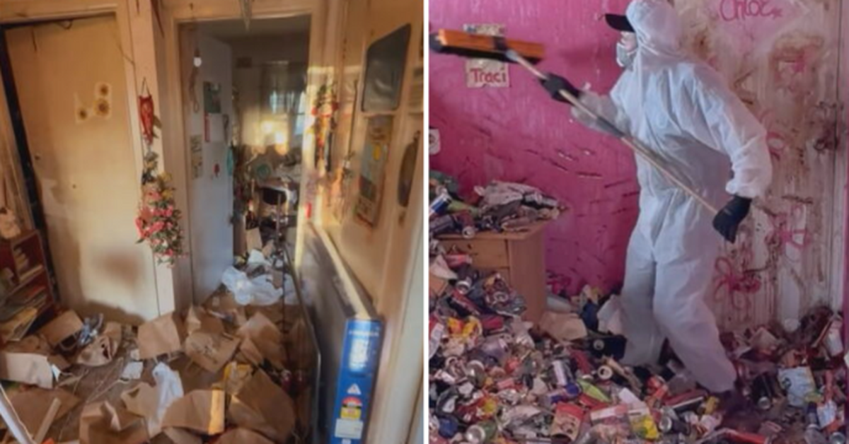 Volunteer cleaner stuns with latest hoarder house mess