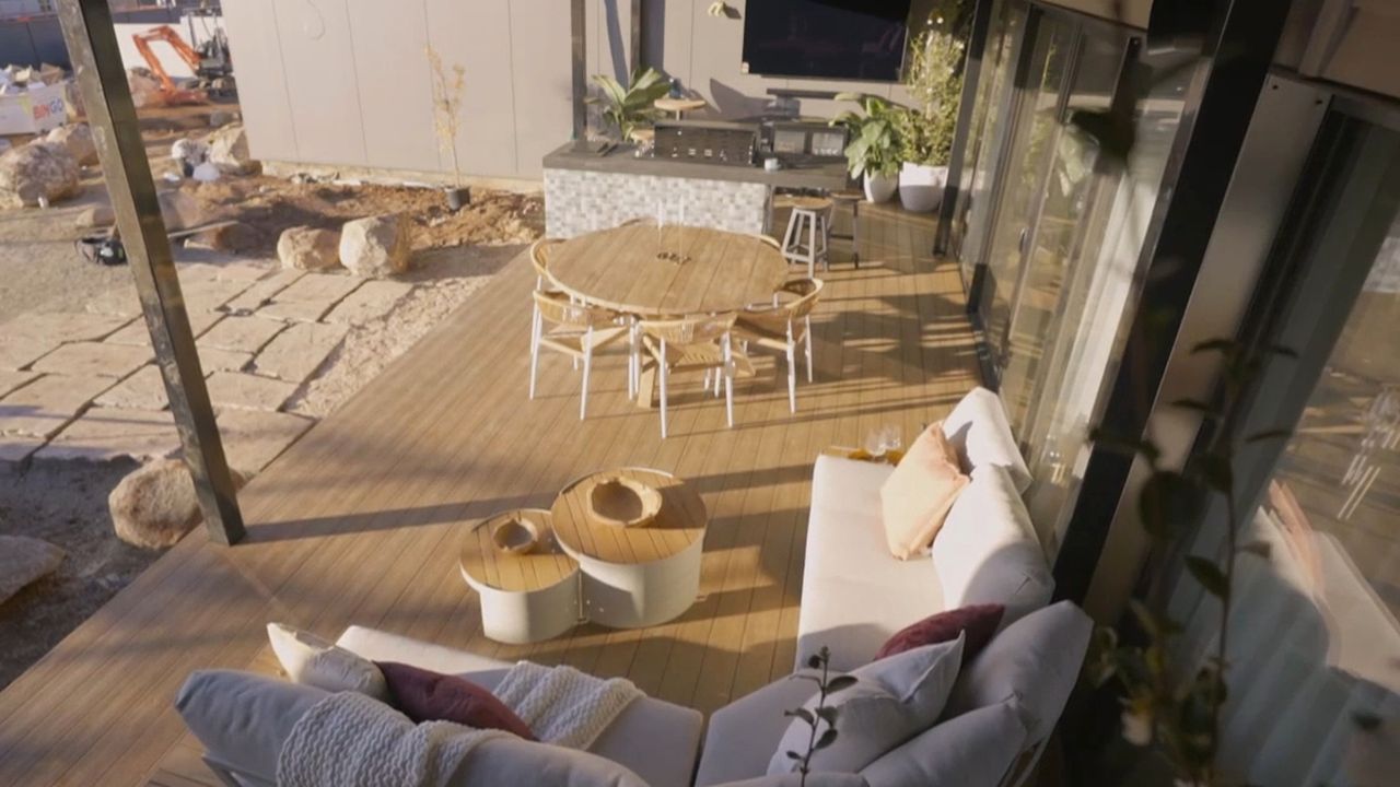 Watch The Block - Season 21 - Han and Can's Alfresco and Shed revealed ...