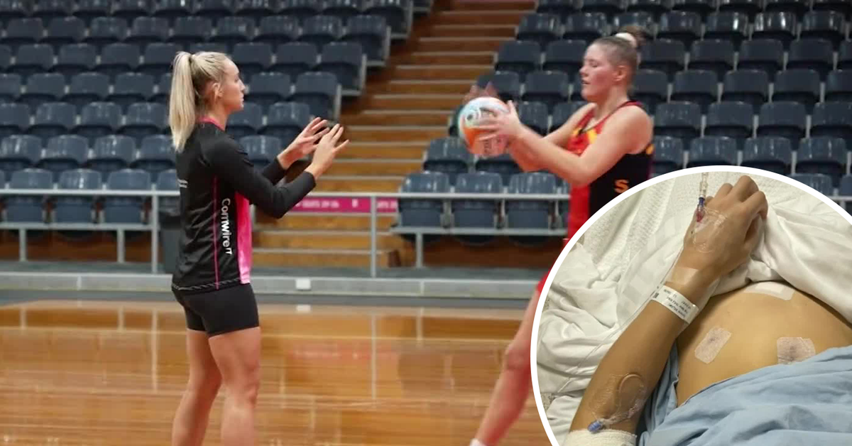 Adelaide netball star opens up about her struggle with endometriosis
