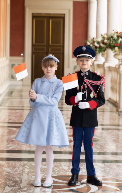 Monaco's royal twins Prince Jacques and Princess Gabriella celebrate ...