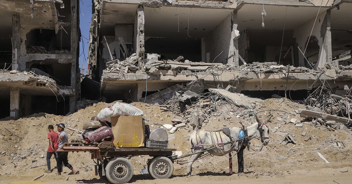 A UN report says it could take 350 years for Gaza to rebuild