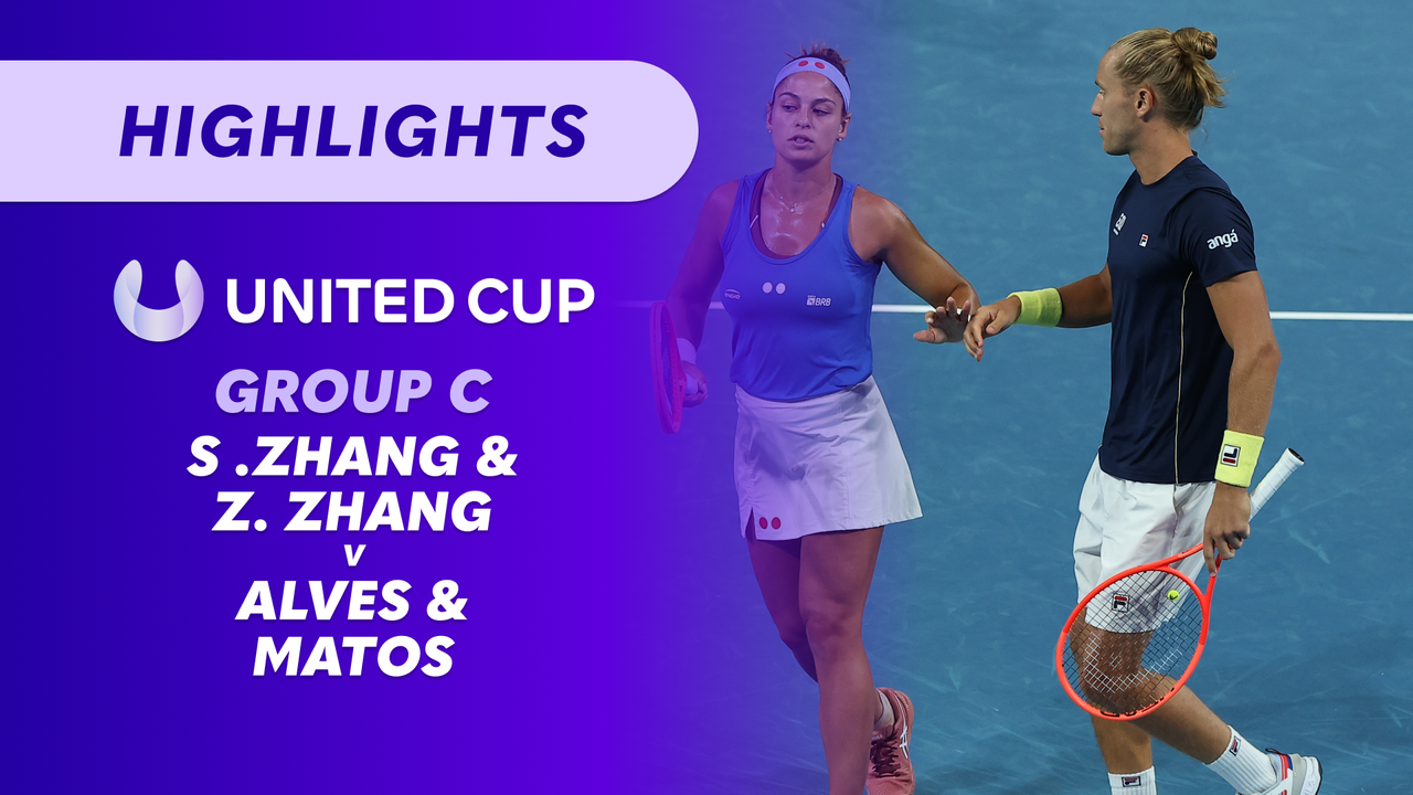 Watch United Cup - Season 2025 - S. Zhang & Z. Zhang (CHN) v Alves ...
