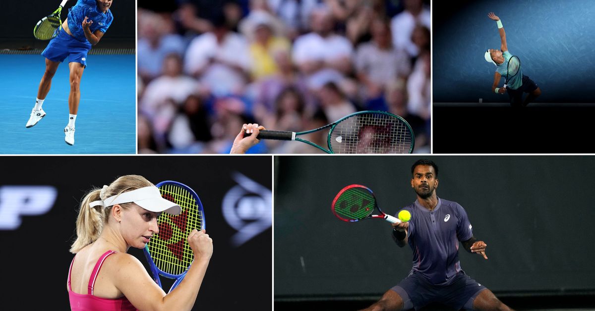 Australian Open 2025 in pictures: The best photos from the tennis ...