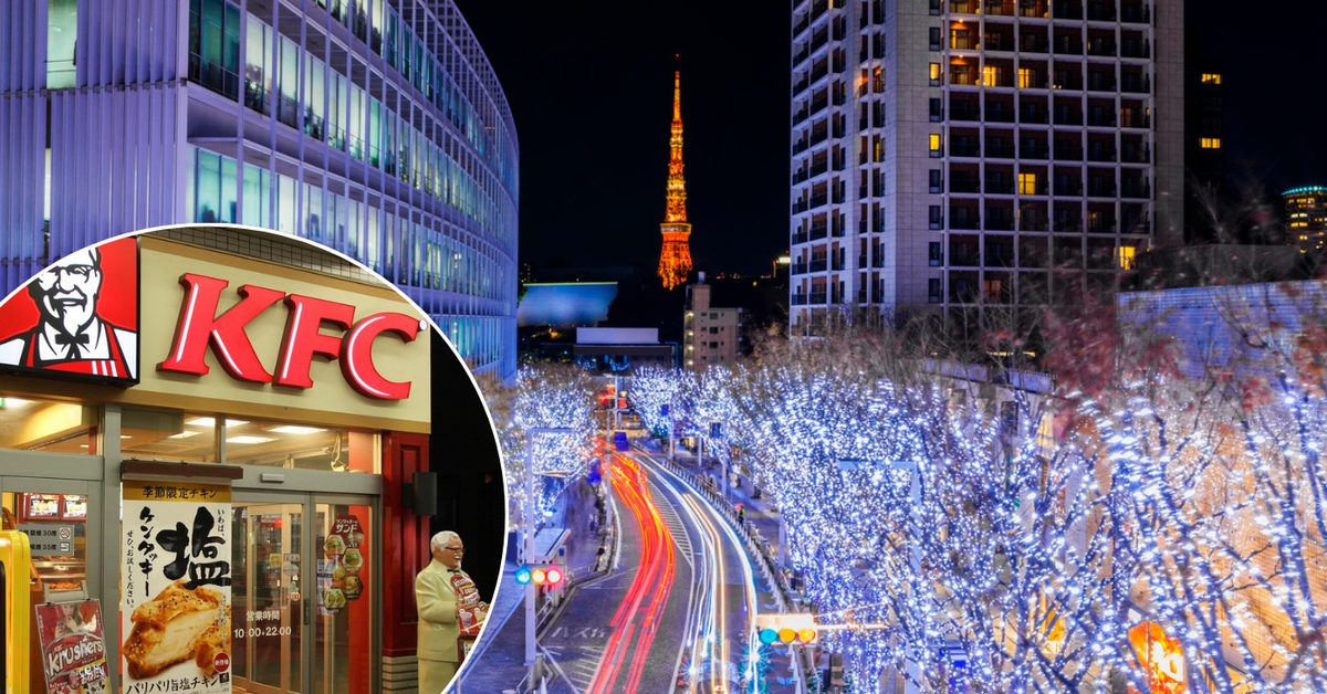 Christmas traditions around the world: KFC in Japan has queues out the ...