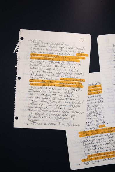 Friends: Where you can see all 18 pages of Rachel's letter to Ross ...