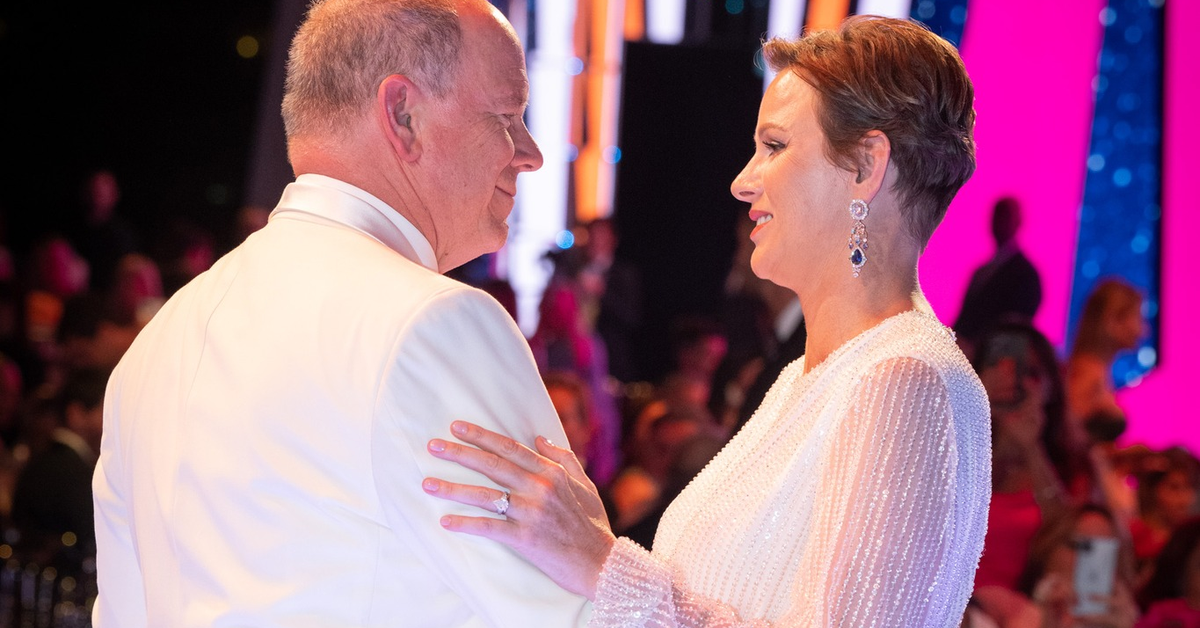 Prince Albert and Princess Charlene attend 74th Red Cross gala in ...