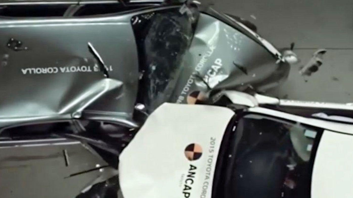 Facebook bans 'gory' crash test dummy ad