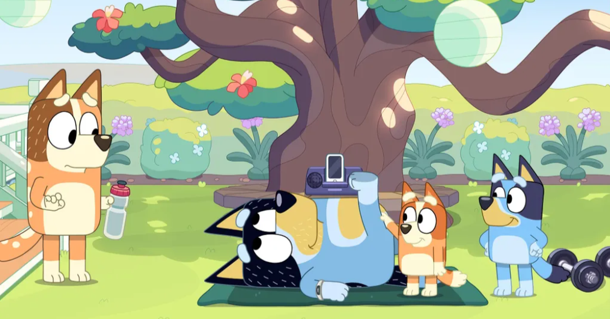 Bluey 'Exercise' episode sparks heated debate among parents with some ...
