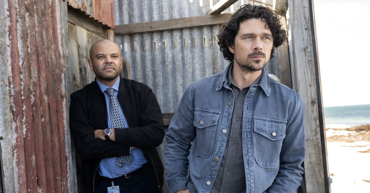 Scrublands Season 2 2025 on Stan: Luke Arnold and Bella Heathcote ...