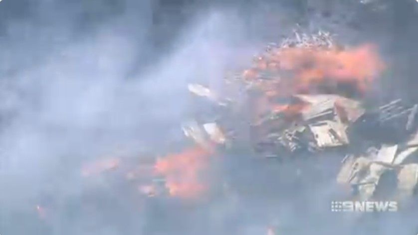 WA bushfires: Emergency warning downgraded in Perth's south