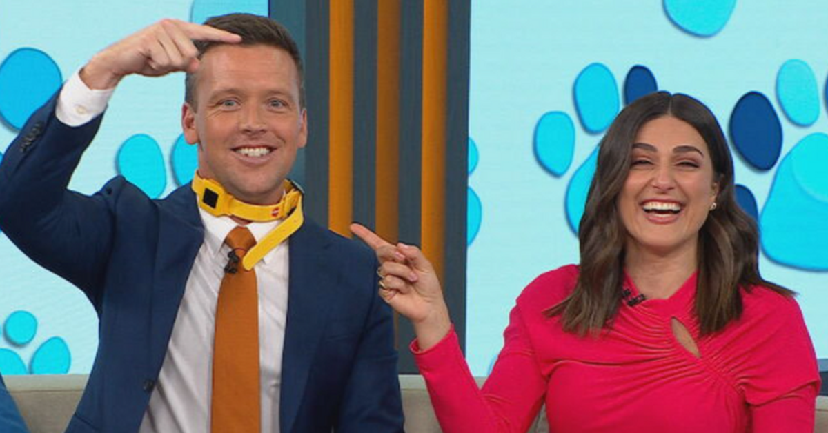 Today host undergoes dog collar lie detector test