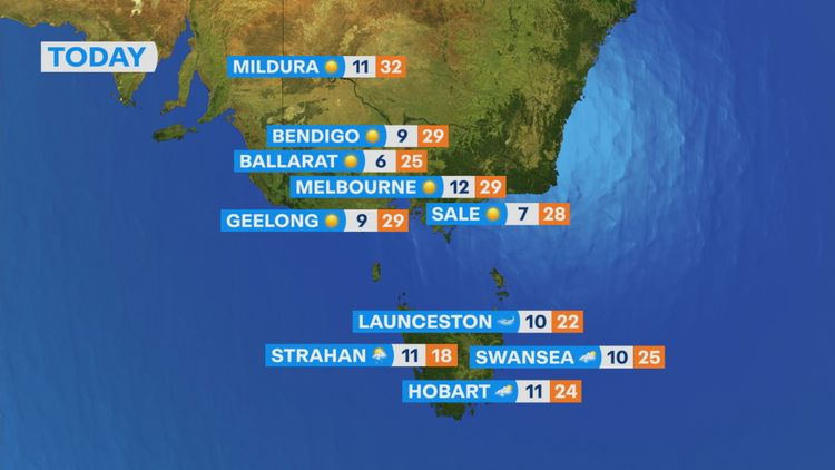 Weather forecast Australia: Scorching heat to cover 4000km of Australia ...