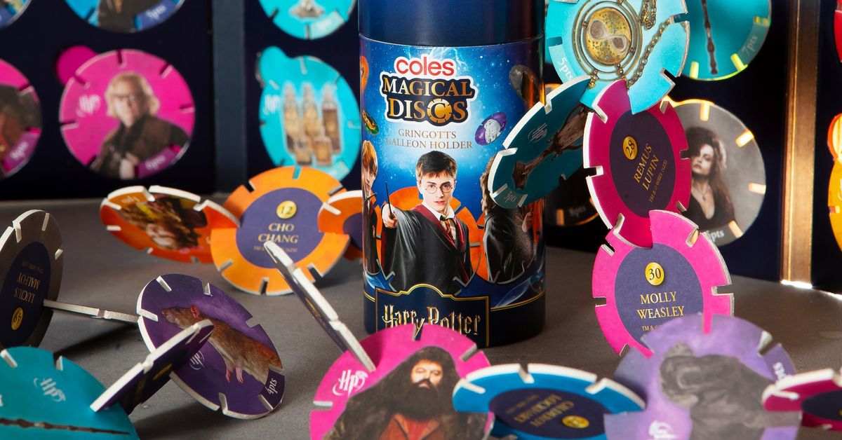 Coles collectable range: Supermarket launches Harry Potter themed Coles ...