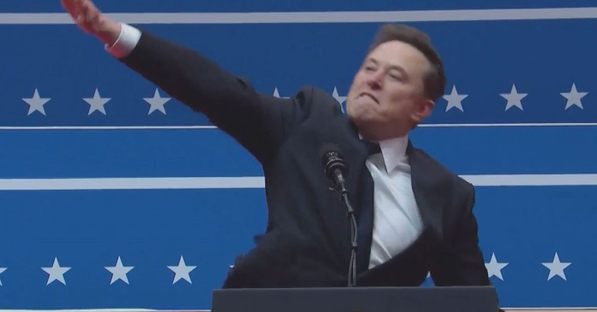 Donald Trump Inauguration: Elon Musk's straight-arm gesture embraced by ...